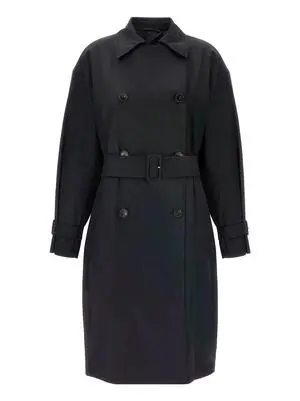 Max Mara Ebrien Trench Coat - Blue