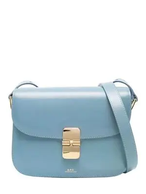A.p.c. A.P.C. Small Grace Crossbody Bag Blue