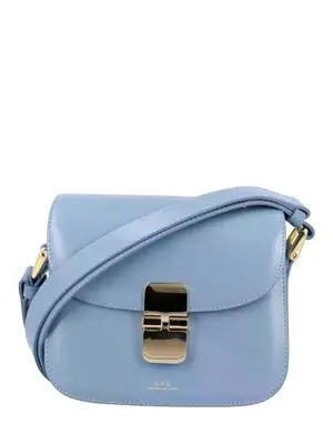 A.p.c. A.P.C. Mini Grace Crossbody Bag Blue