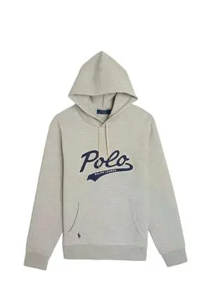 Polo Ralph Lauren Double-knit Logo Hoodie - Grey