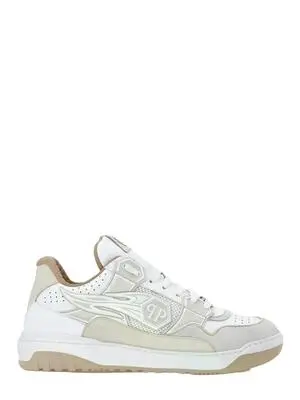 PHILIPP PLEIN Philipp Plein Strass Hexagon Sneakers