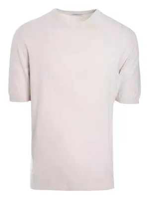 Boglioli Cotton T-shirt - Neutrals