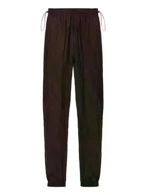 SALVATORE FERRAGAMO Crinkled Track Pants