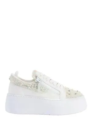 GIUSEPPE ZANOTTI Maxi Sneakers - White