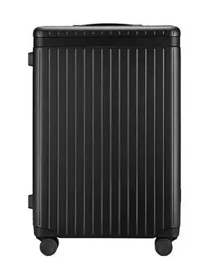 CARL FRIEDRIK The Check In Wheeled Suitcase - Black