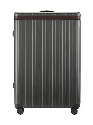 CARL FRIEDRIK Check-in Spinner Suitcase - Grey/chocolate