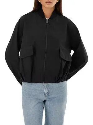 LAMARQUE Iriana Bomber Jacket - Black