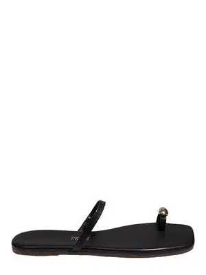 LAMARQUE Tkees Colette Leather Sandals - Sable