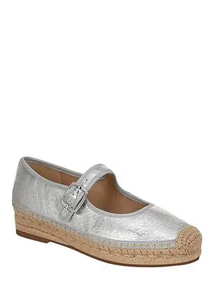 Sam Edelman Sam Edelman Mackie Espadrille Flats Soft Silver