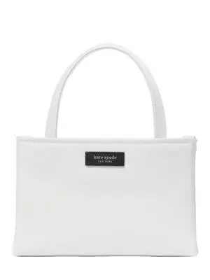 Kate Spade New York Mini Sam Icon Nylon Tote - White Dove