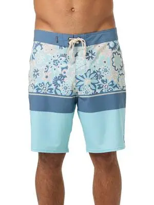 O'Neill O'Neill Hyperfreak Heat Block Swim Trunks Pastel Turquoise 2
