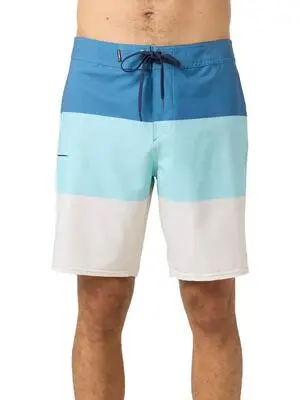 O'Neill O'Neill Hyperfreak Heat Block Swim Trunks Pastel Turquoise