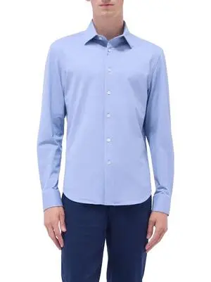 Bugatchi James Ooohcotton® Button-up Shirt - Classic Blue