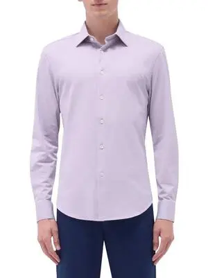 Bugatchi James Ooohcotton® Button-up Shirt - Lilac