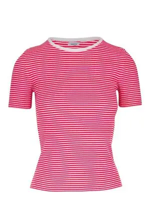 Akris Striped T-shirt - Orange