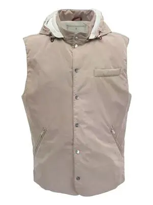 Brunello Cucinelli Brunello Cucinelli Water-Resistant Vest Neutrals