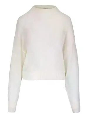 Brunello Cucinelli Drop-shoulder Jumper - White