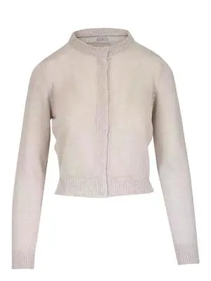 Brunello Cucinelli Sequin-embellished Cardigan - Neutrals