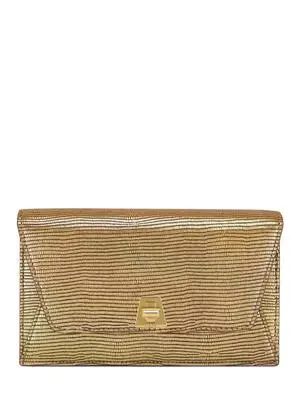 Akris Anouk Clutch - Gold