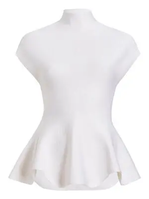 Khaite Andra Knit Top Neutral