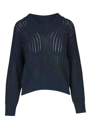 Brunello Cucinelli V-neck Sweater - Blue