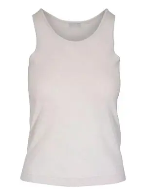 Brunello Cucinelli Sleeveless Top - White