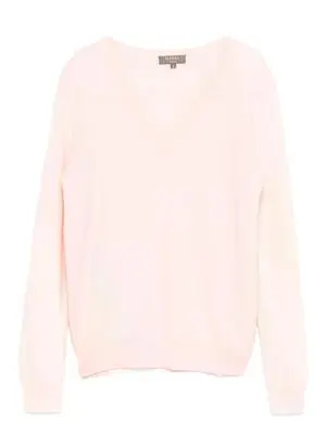 N.peal Phoebe V-neck Jumper - Pink