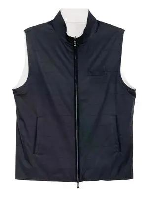 N.peal Reversible Gilet - Blue