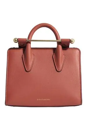 Strathberry Nano Leather Tote - Green