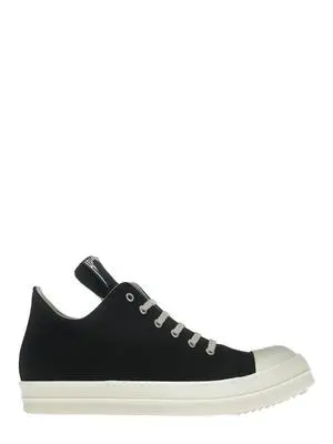 Rick Owens Hollywood Low Sneakers - Black/milk