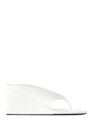ALAÏA Alaïa Satin Wedge Sandals