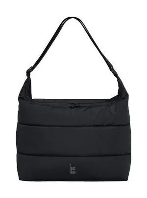 GOT BAG Puffer Square Laptop Bag Large - Black Monochrome