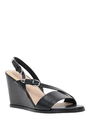 Frye Rachel Slingback Wedge Sandal - Black