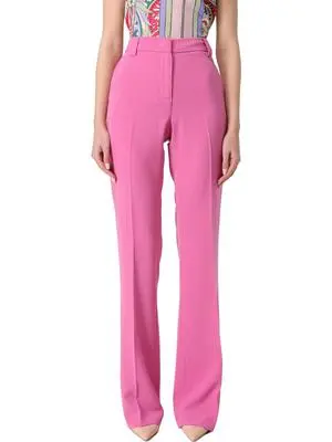 Liu Jo Liu Jo Tailored Wide Leg Pants Fuchsia