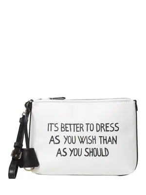 Moschino Clutch - White