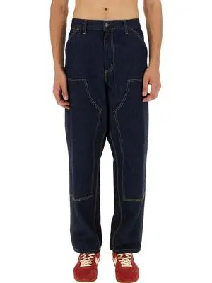 Carhartt Work In Progress Carhartt Wip Carpenter Jeans Navy