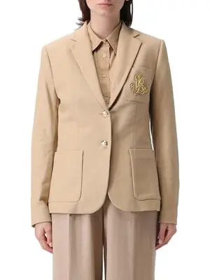 Ralph Lauren Lauren Ralph Lauren Embroidered Jacket Brown
