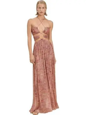 Devon Windsor Frieda Maxi Dress - Pink