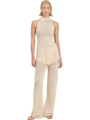 Devon Windsor Tara Knit Pant - Brown