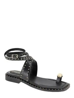 KENNETH COLE Ravenn Studded Sandal - Black