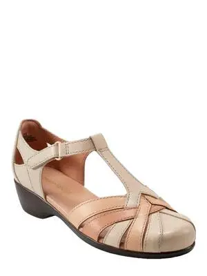 Easy Spirit Easy Spirit Darlyn T-Strap Pumps Ivory Multi