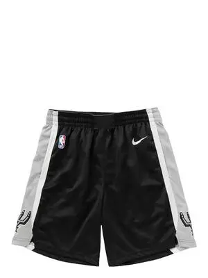 Nike Nba San Antonio Spurs Icon Edition Swingman Shorts - Black/grey