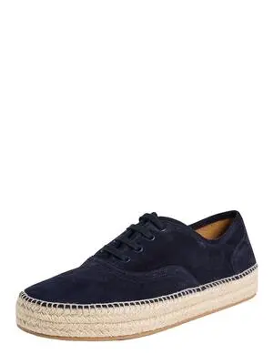 JW Anderson Laced-up Espadrilles - Navy
