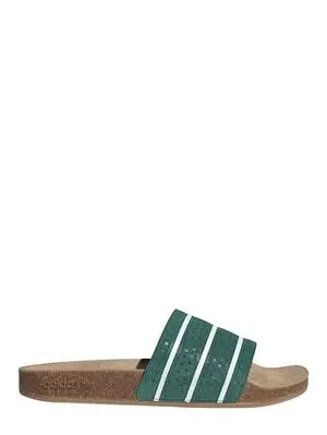Adidas Adilette Slides Collegiate Green/core White/gum