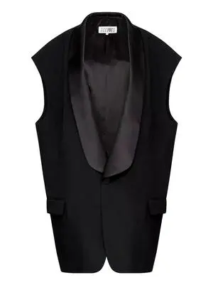 MAISON MARGIELA Tailored Waistcoat - Black