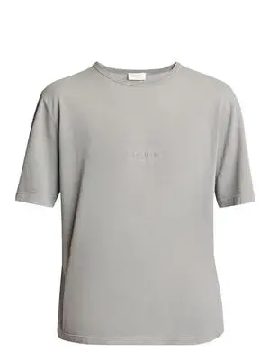 Saint Laurent Basic Logo T-shirt Fog