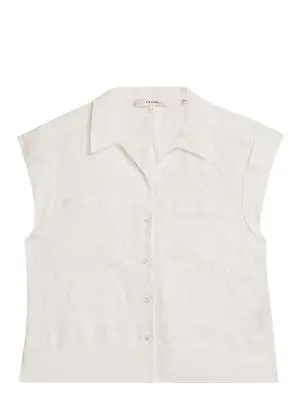 FRAME The Leisure Linen Shirt - White
