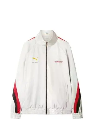 Off-White X Ac Milan X Puma Track Jacket - Grey