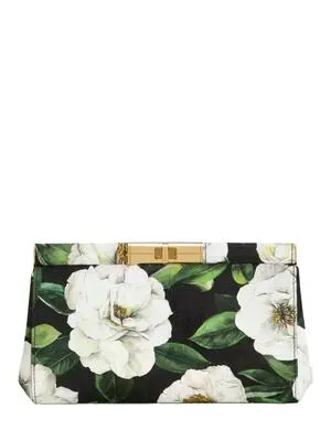 Dolce & Gabbana Gardenia Clutch - Black