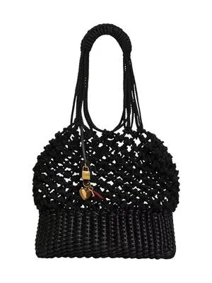 Dolce & Gabbana Interwoven Tote - Black